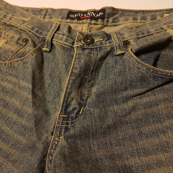 Red Snap | Jeans | Red Snap Men Distressed Slim Straight Fit Denim Je ...